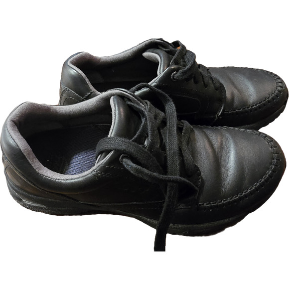 Abeo | Shoes | Abeo Mens Smart 373 Moc Tie Leather Shoes Black Size 95m ...